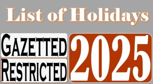 Gazetted Holidays to be observed in Central Government offices during ... Gazetted Holidays to be observed in Central Government offices during ...