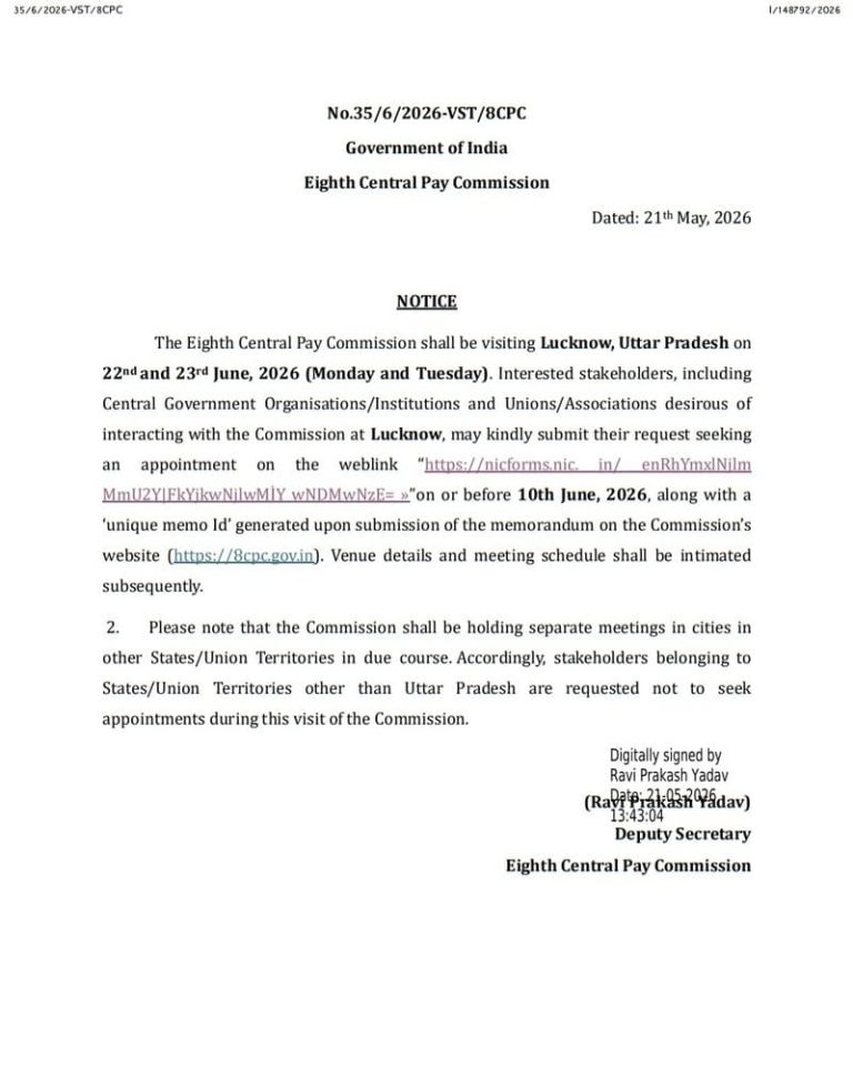 8th Central Pay Commission - IRTSA presentation for Minimum Pay Rs ...